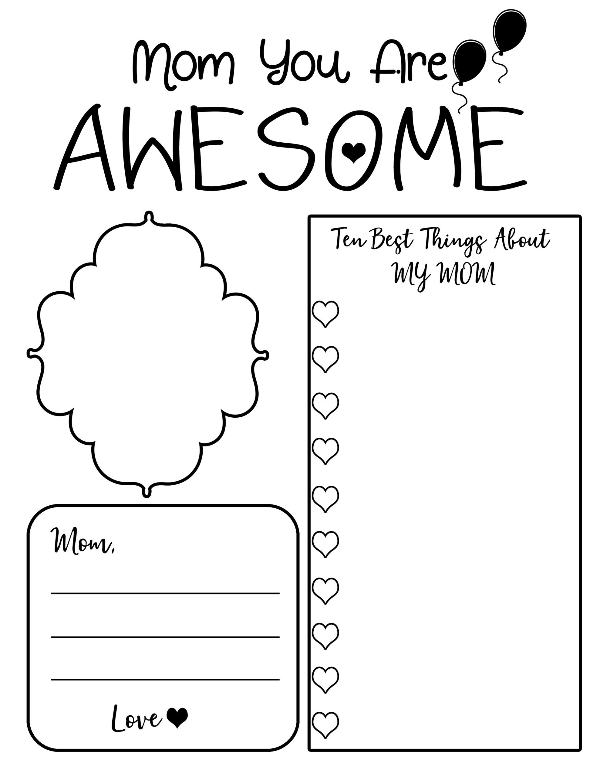 Celebrate Mother's Day with our All About My Mom Activity Book - Order ...