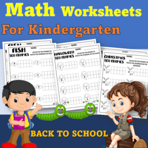Boost Your Child's Learning with Fun Back-to-School Kindergarten Math ...