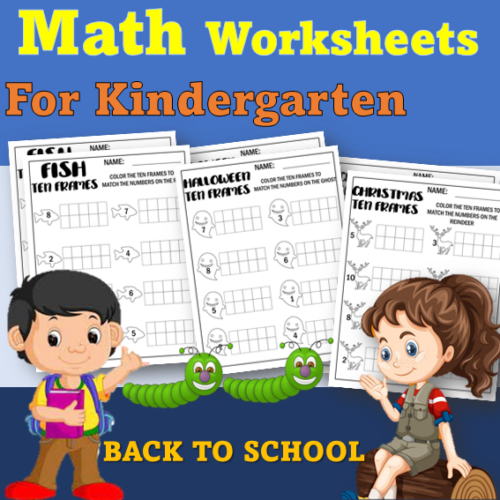Boost Your Child's Learning with Fun Back-to-School Kindergarten Math ...