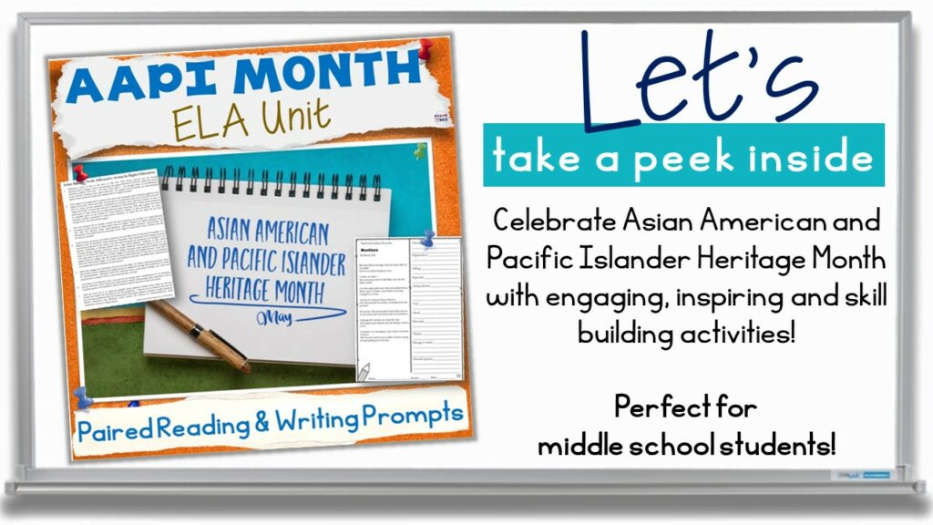 Asian American and Pacific Islander Heritage Month Unit - Print and ...