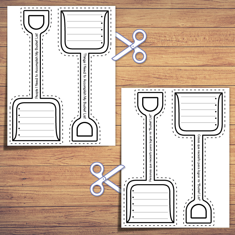 My School | Bucket and Spade List Craft BUNDLE | Made By Teachers