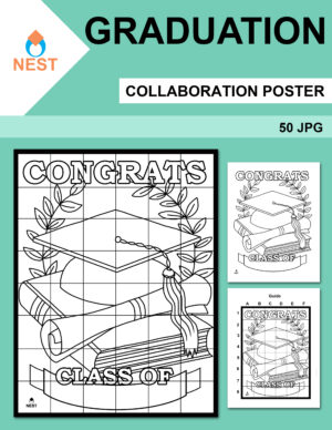 Graduation Collaboration Poster | End of the Year Activity | Made By ...