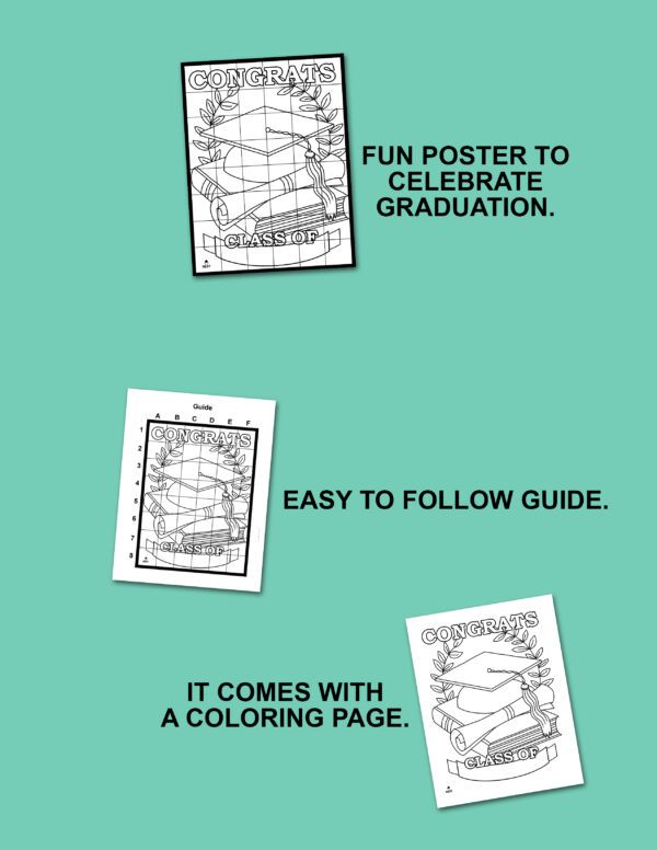 Graduation Collaboration Poster | End of the Year Activity - Made By ...