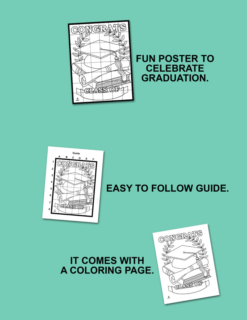 Graduation Collaboration Poster | End of the Year Activity | Made By ...