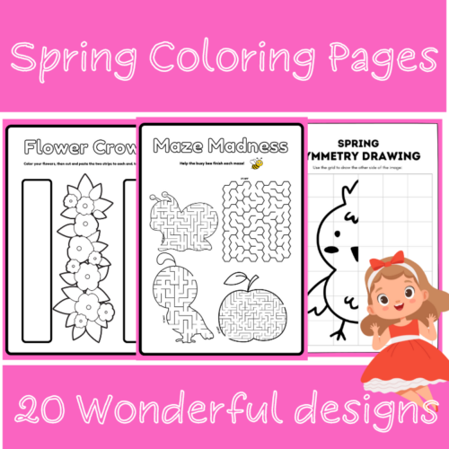 20 Fun Animated Spring Worksheets | Made By Teachers