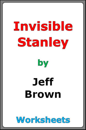 Jeff Brown "Invisible Stanley" worksheets | Made By Teachers
