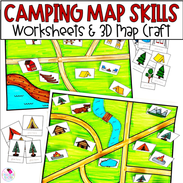 Map Skills - 1st Grade Social Studies - Camping Theme | Made By Teachers