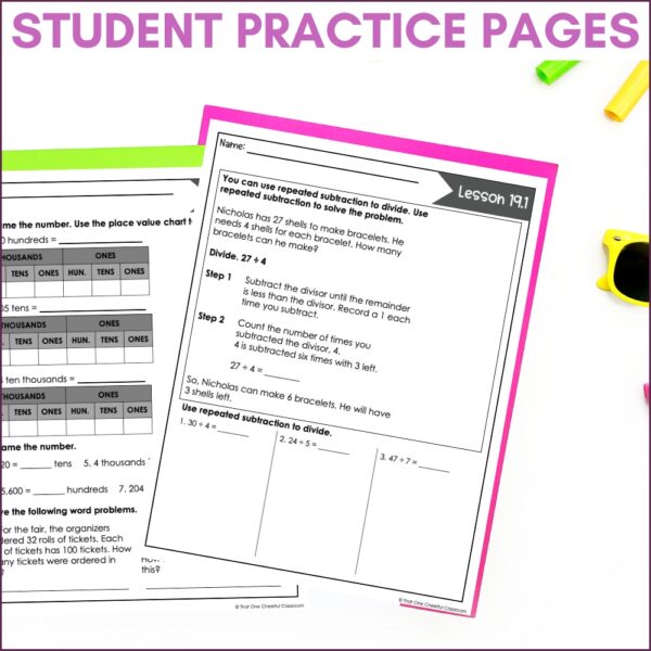 4th Grade Math Summer School Curriculum - Made By Teachers