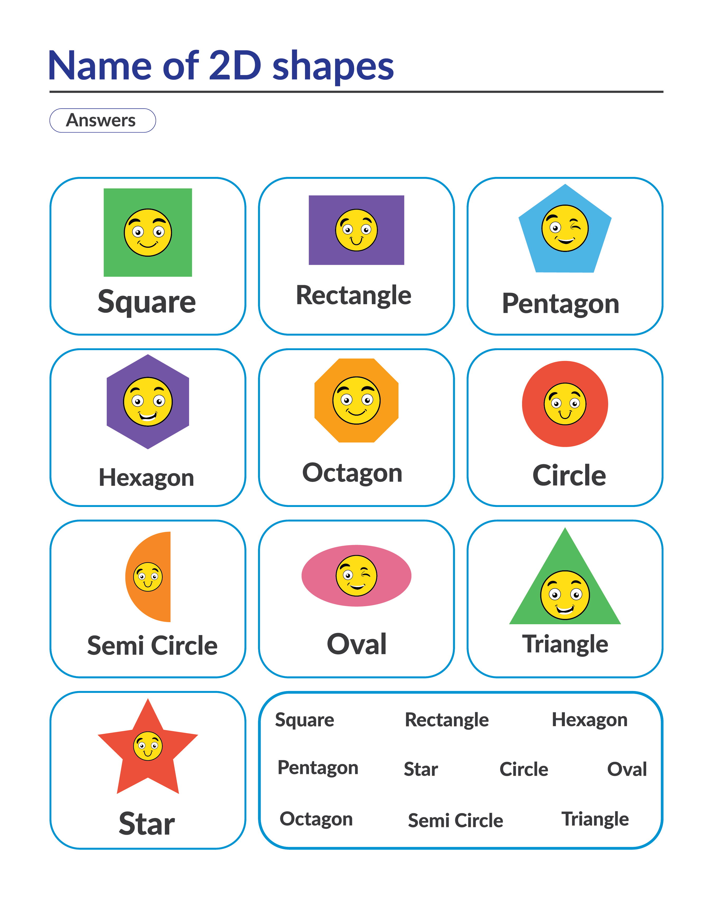 Engage Your Students with Fun and Educational 2D Shapes Worksheets ...