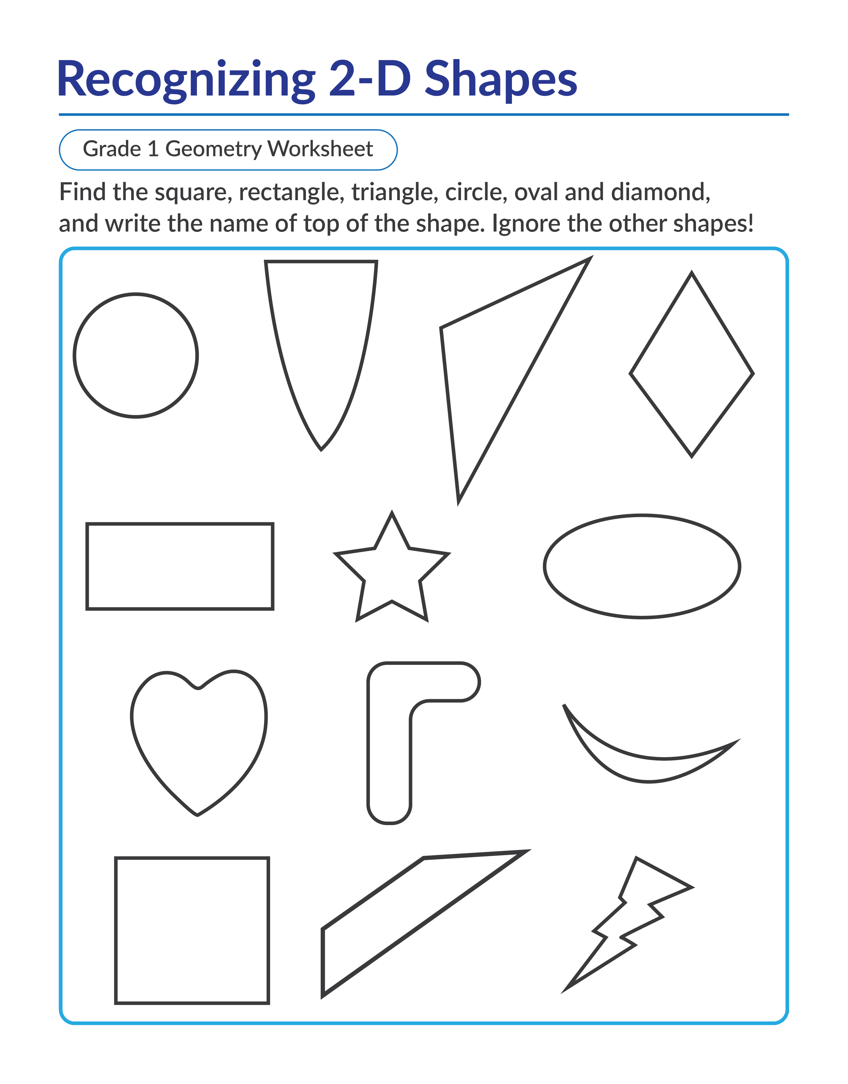 Engage Your Students with Fun and Educational 2D Shapes Worksheets ...