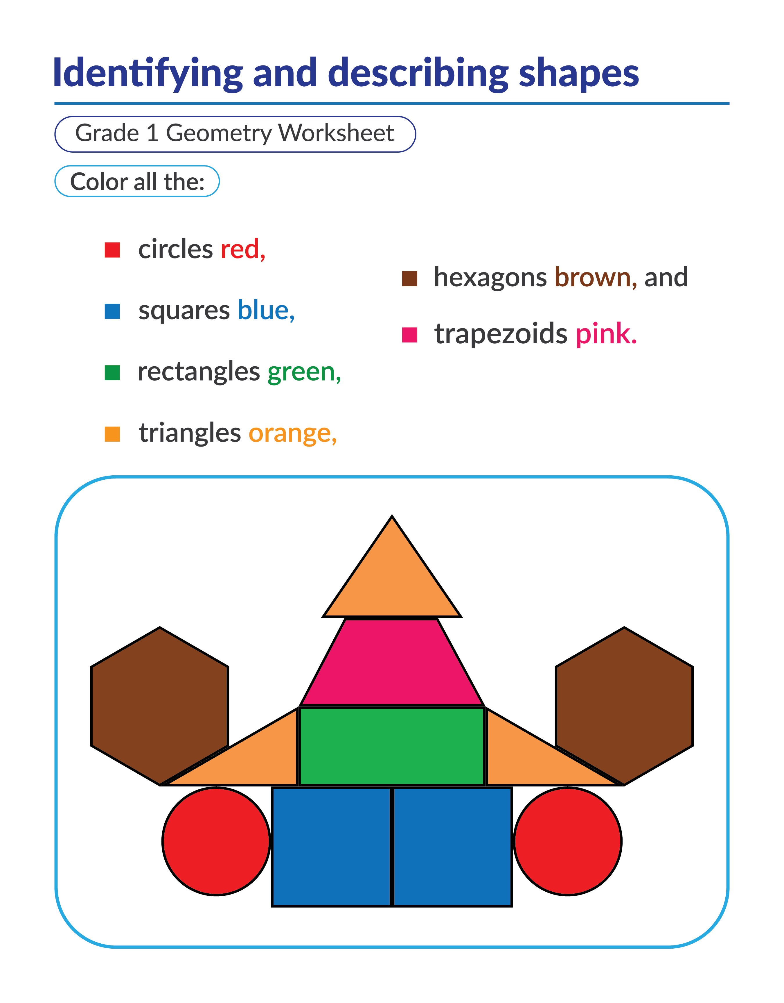 Engage Your Students with Fun and Educational 2D Shapes Worksheets ...
