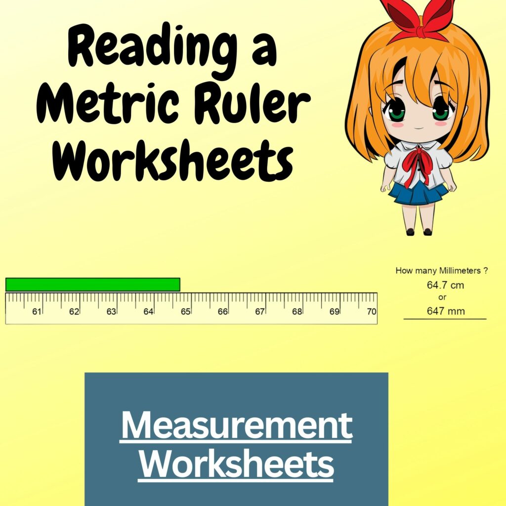 Measurement Worksheets - Reading a Metric Ruler Worksheets | Made By ...