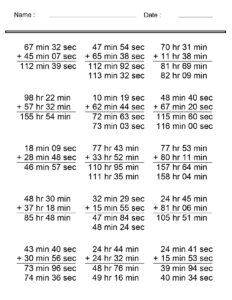 Measurement Worksheets Adding Irregular Units Worksheets | Made By Teachers