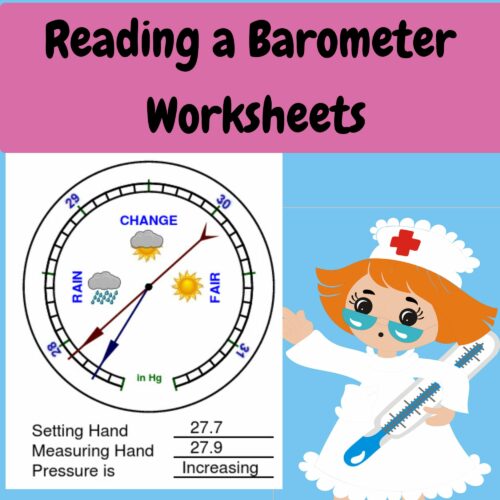 Measurement Worksheets - Reading a Barometer Worksheets | Made By Teachers