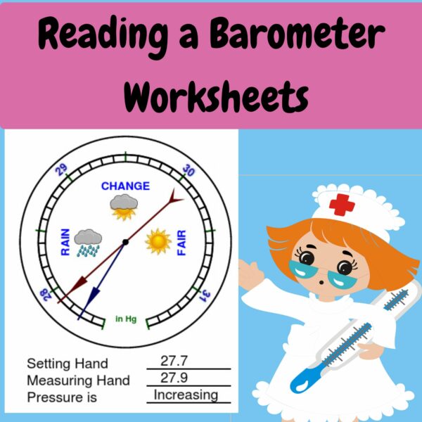 Measurement Worksheets - Reading a Barometer Worksheets | Made By Teachers