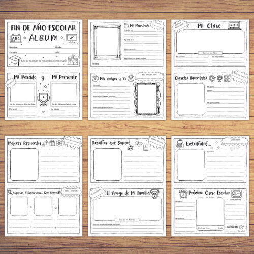 Fin de Año Escolar Álbum | Made By Teachers