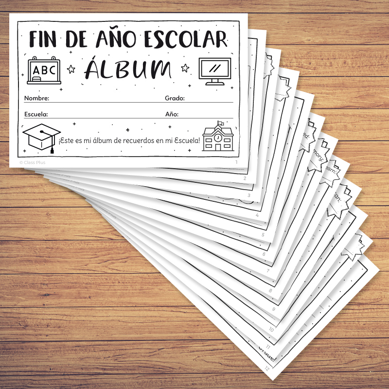 Fin de Año Escolar Álbum | Made By Teachers