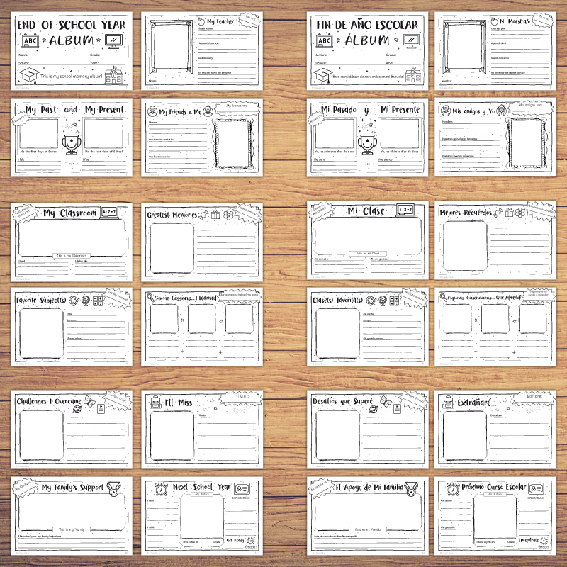 End of the School Year Albums BUNDLE | Made By Teachers
