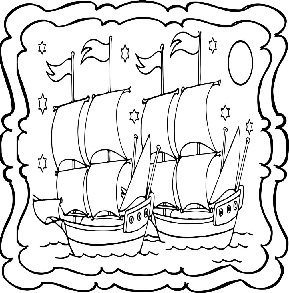 Ship Coloring Book : Easy and Fun Boat Coloring Book for Kids | Made By ...