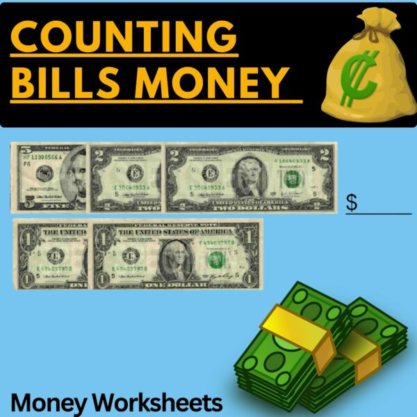 Money Worksheets - Counting United States Bills | Made By Teachers