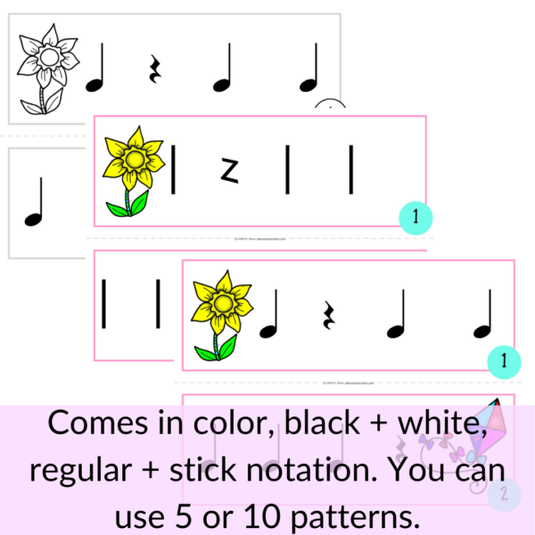 Ti Tika + Tika Ti Spring Rhythm Write the Room in General Music Class ...