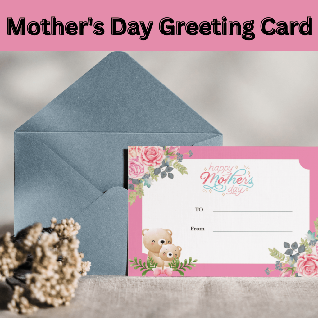 Printable Mother's Day Cards For Kids : Greeting Cards | Made By Teachers