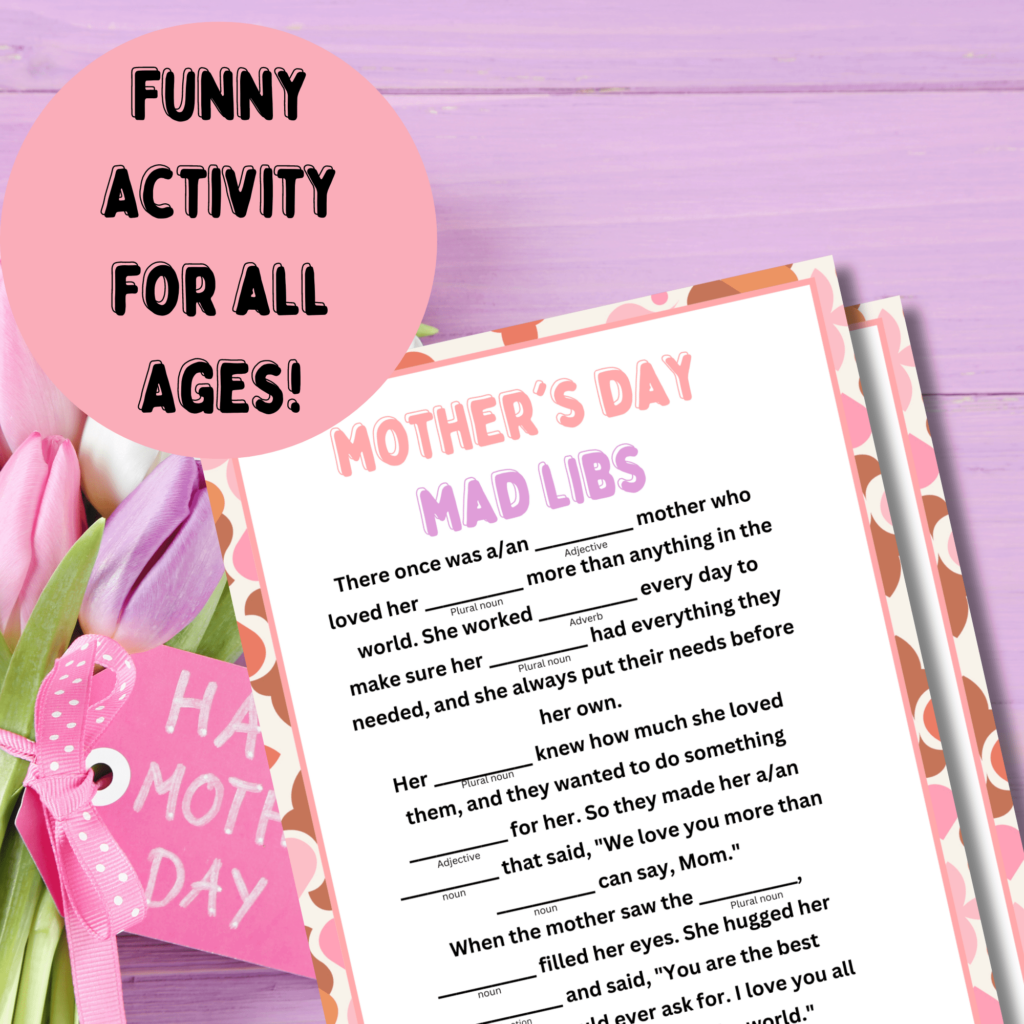 Mother's Day Mad Libs | Made By Teachers