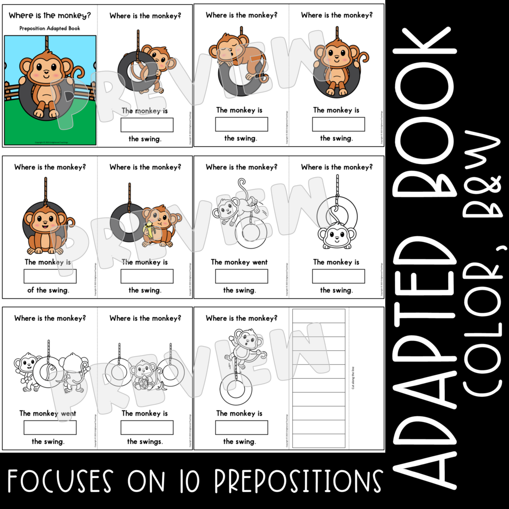 Zoo Preposition Worksheets and Activities BUNDLE - Zoo Animal ...