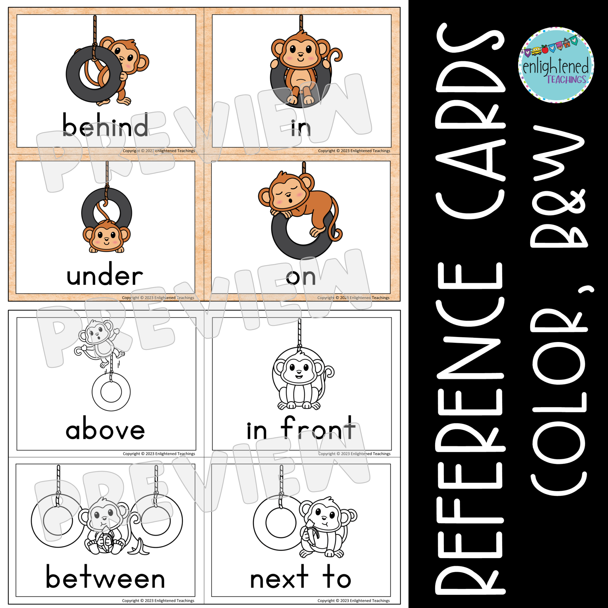 Zoo Preposition Worksheets and Activities BUNDLE - Zoo Animal ...