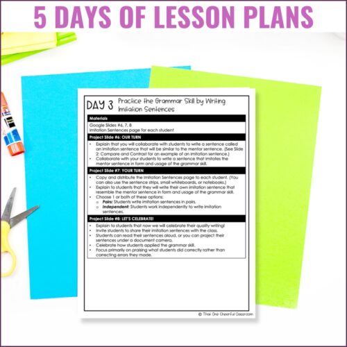 4th Grade Compound Sentences Grammar and Writing Lesson and Activities ...