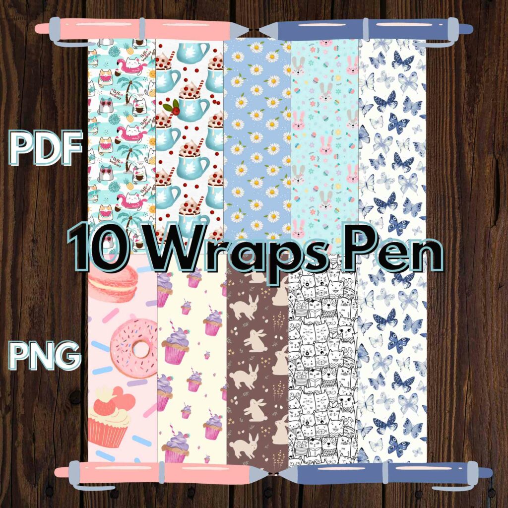 Teacher Pen Wraps, Pencil Pen Wrap, Glitter Pen Wrap, School Pen Wrap ...