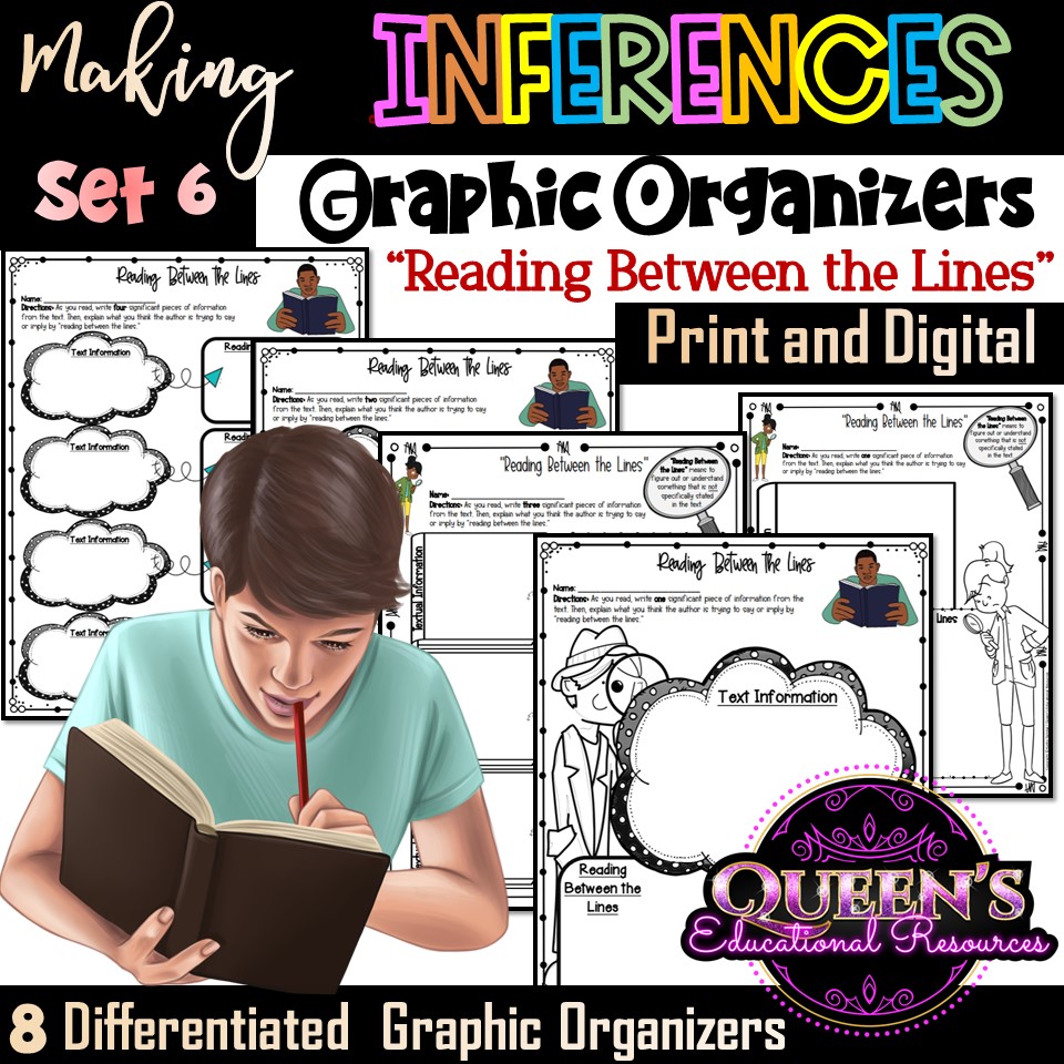 Making Inferences Graphic Organizers, Inference Graphic Organizers ...