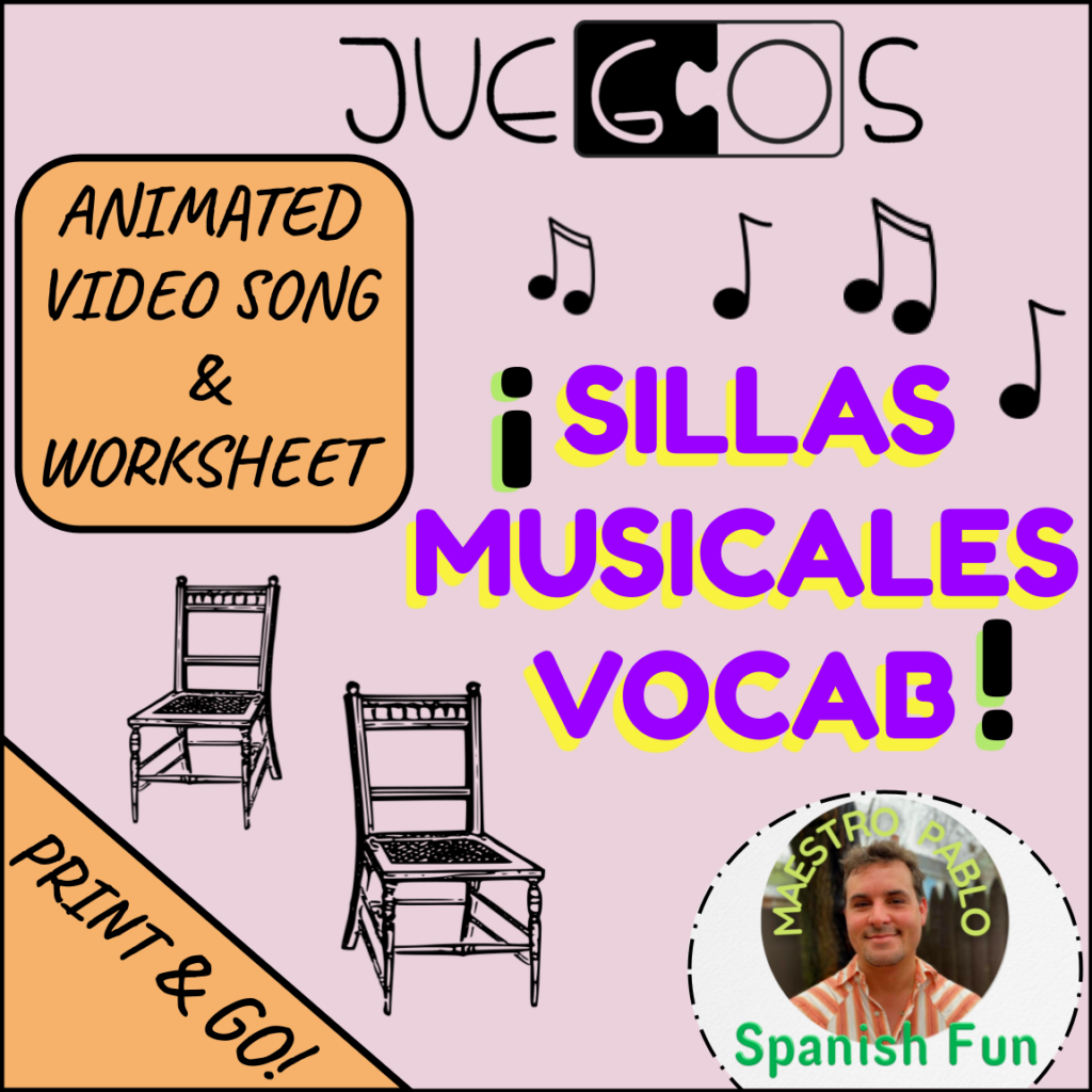 Ritmo de Sillas Musicales: The Ultimate Game of Vocab Musical Chairs ...