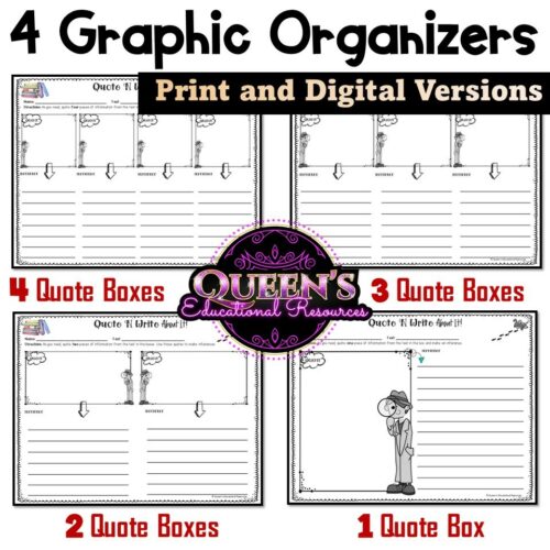Making Inferences Graphic Organizers, Inference Graphic Organizer ...