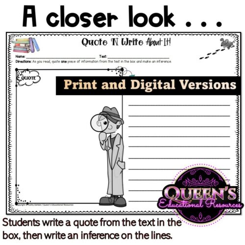 Making Inferences Graphic Organizers, Inference Graphic Organizer ...