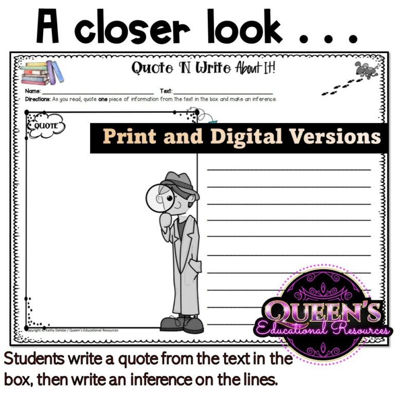 Making Inferences Graphic Organizers, Inference Graphic Organizer ...