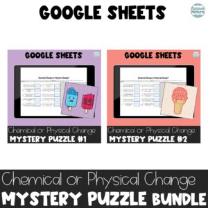Chemical or Physical Change Digital Pixel Art Puzzle Google Activity ...