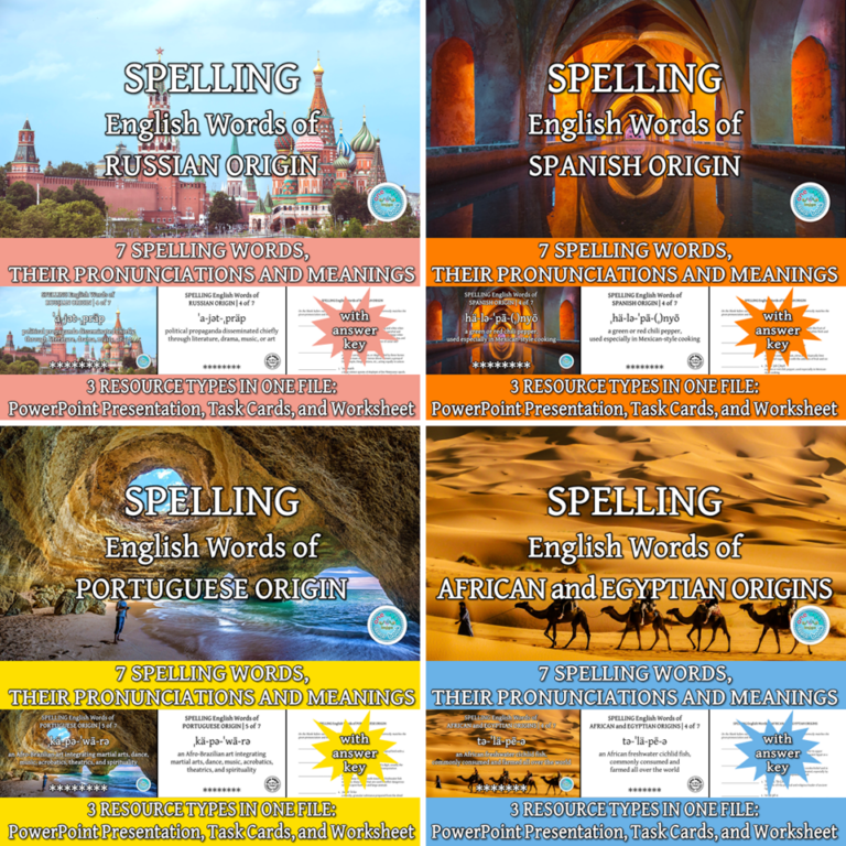 SPELLING Training | Bundle 8 | Made By Teachers