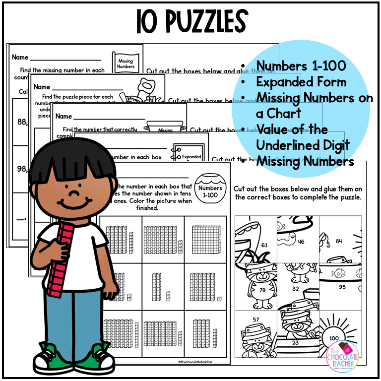Place Value Tens and Ones 1st Grade Math Worksheets - No Prep | Made By ...