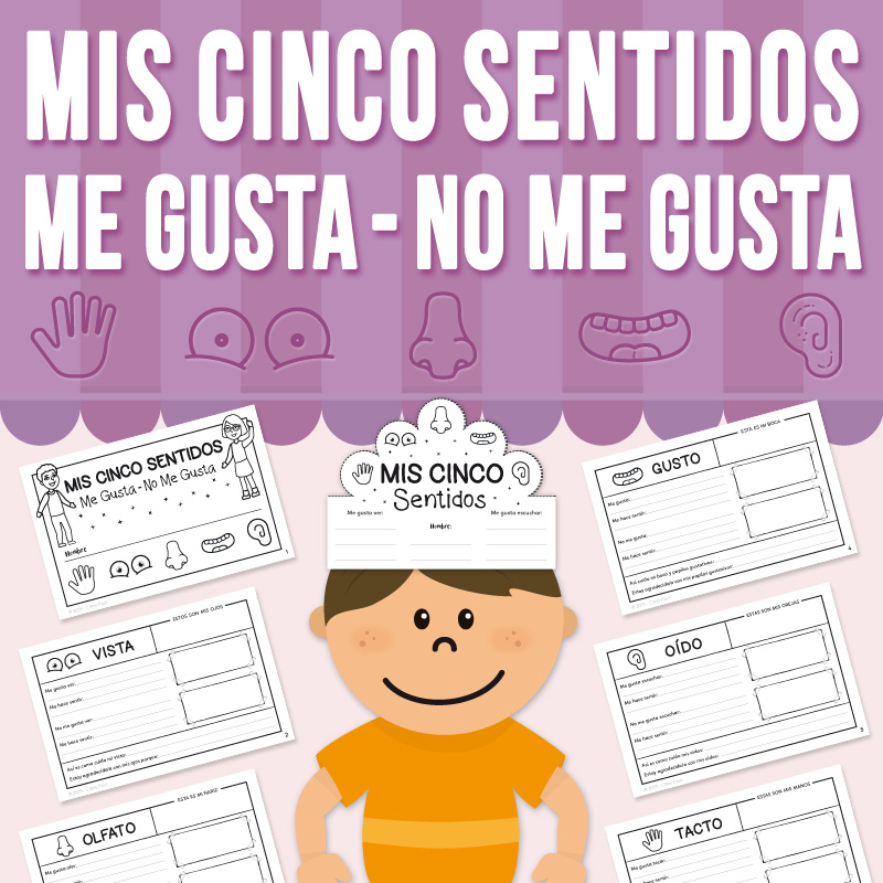 Mis Cinco Sentidos Me Gusta | No Me Gusta | Made By Teachers