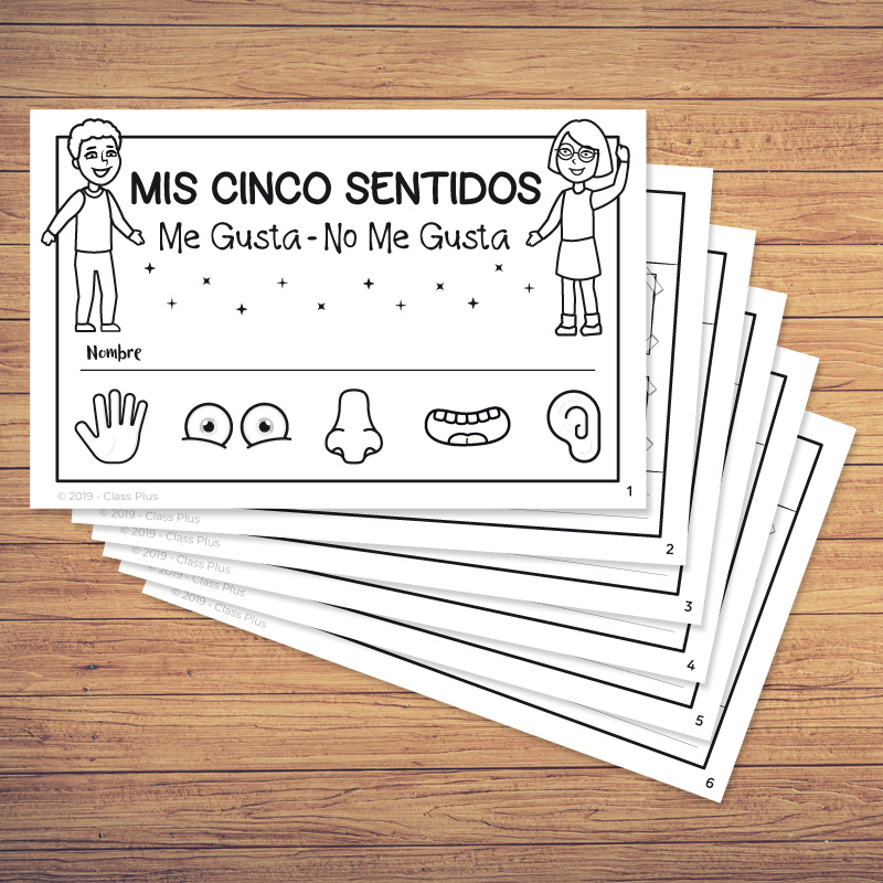 Mis Cinco Sentidos Me Gusta | No Me Gusta | Made By Teachers