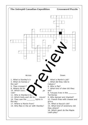 Flat Stanley "The Intrepid Canadian Expedition" worksheets - Made By ...