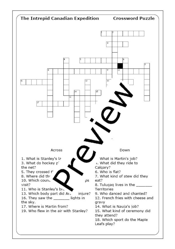 Flat Stanley "The Intrepid Canadian Expedition" worksheets | Made By ...