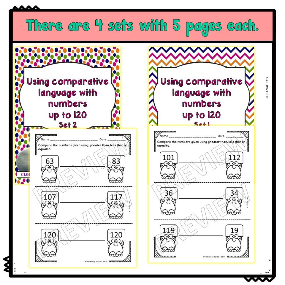 Use comparative language with numbers | Made By Teachers