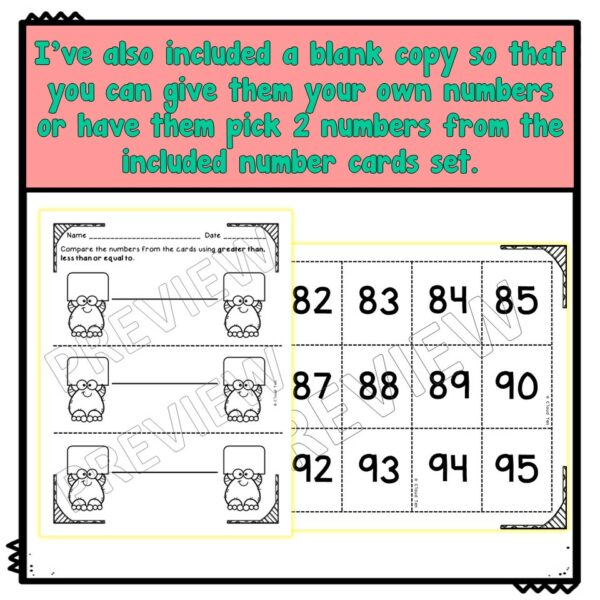 Use comparative language with numbers | Made By Teachers