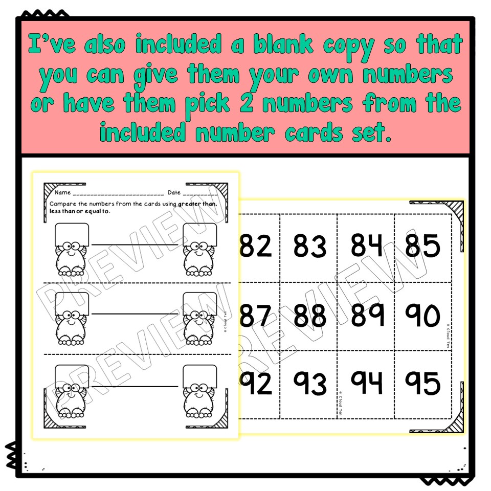 Use comparative language with numbers | Made By Teachers