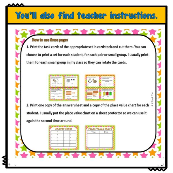Multiples of ten plus one-digit in problems | Made By Teachers