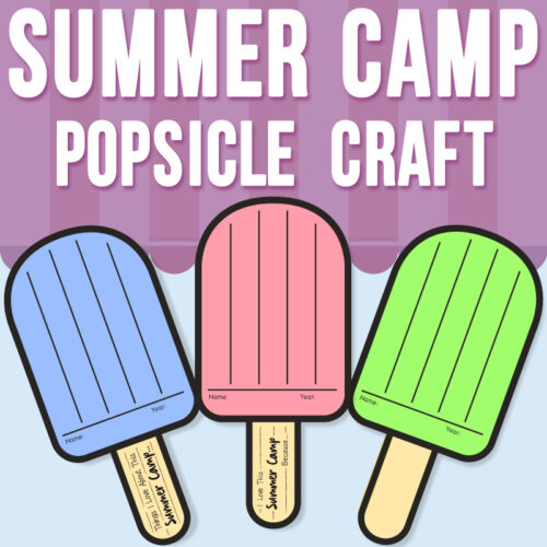 Summer Camp Craft - Popsicle | Made By Teachers