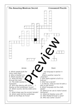 Flat Stanley "The Amazing Mexican Secret" worksheets | Made By Teachers