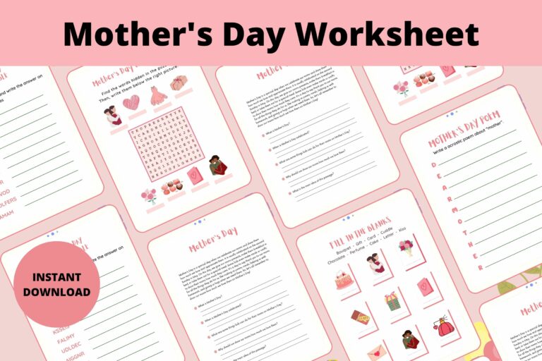 Mother’s Day Reading Comprehension Activity | Made By Teachers